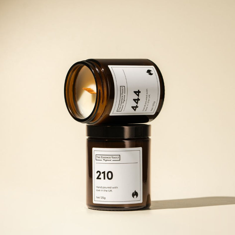 How To Put Out A Wooden Wick Candle - The Essence Vault · The Essence Vault