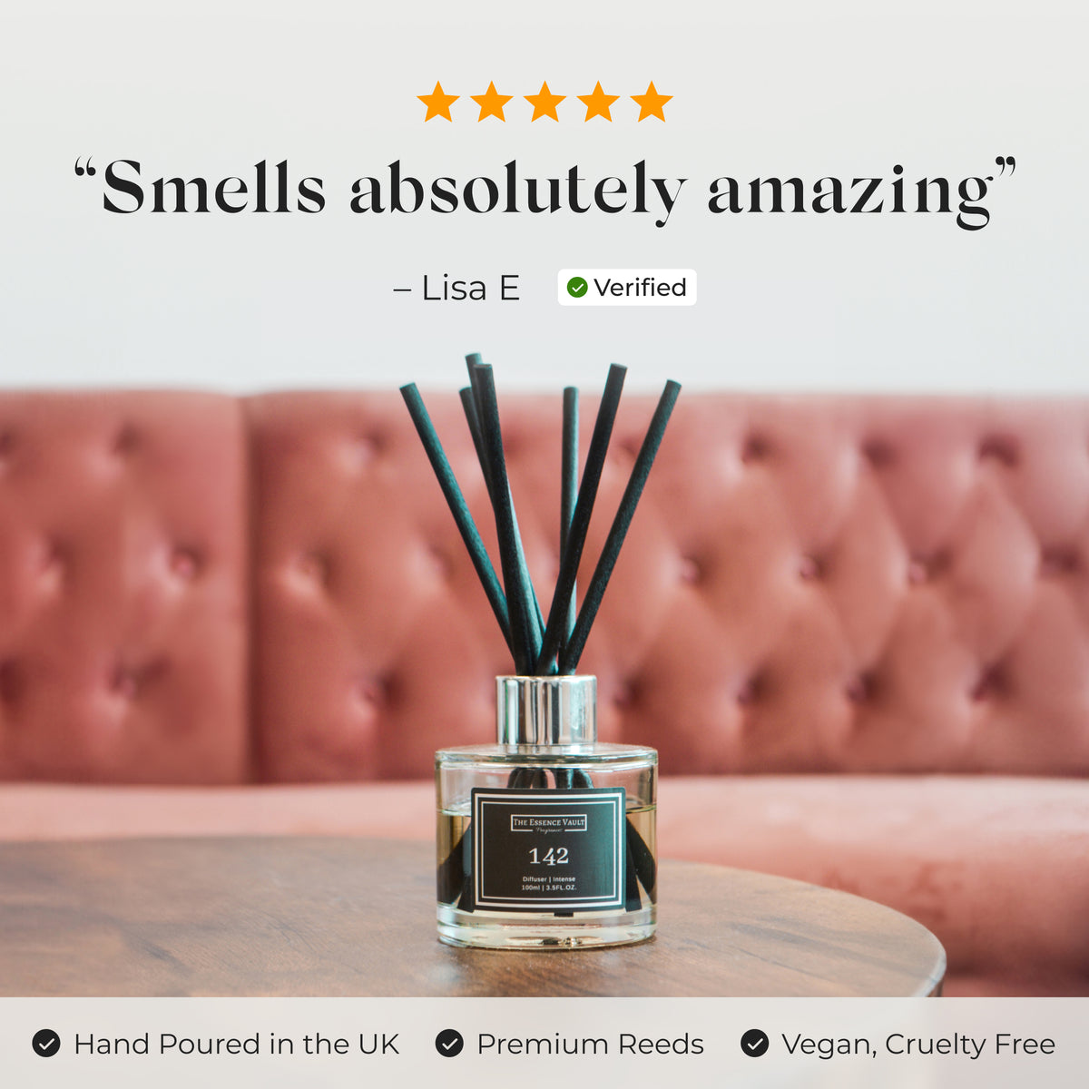 100ml Home Reed Diffuser Sets - The Essence Vault · The Essence Vault