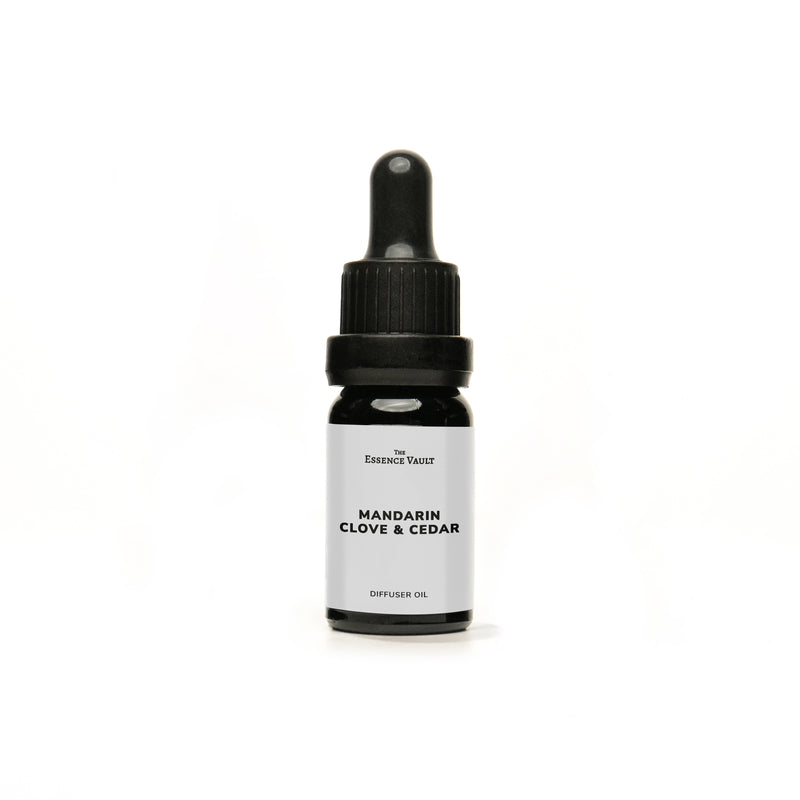 Mandarin, Clove & Cedar Electric Diffuser Fragrance Oil · The Essence Vault